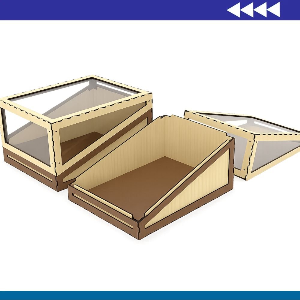 Box de Almacenamiento - Vectores CNC - Cortadora Láser CO2